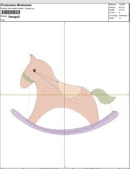 Rocking Horse Embroidery Design: Baby Nursery Decor (digital File) - Etsy