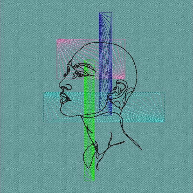 One Line Embroidery - Etsy