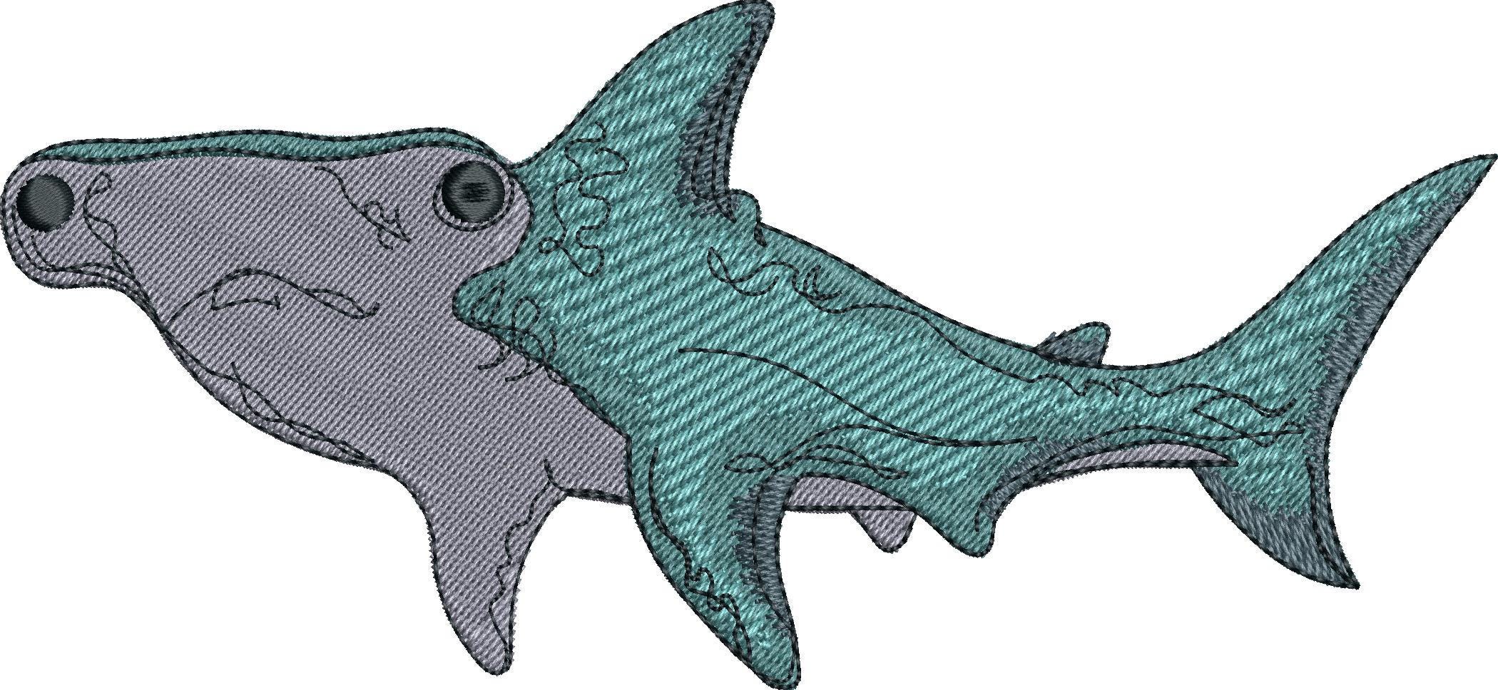 SET of 6 Sea Animals Embroidery Design, Sea Creatures Machine ...