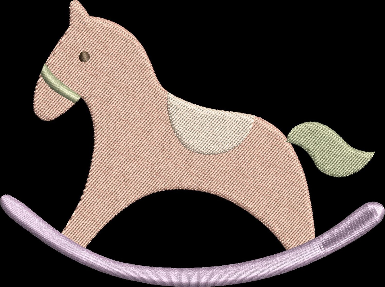 Rocking Horse Embroidery Design: Baby Nursery Decor (digital File) - Etsy