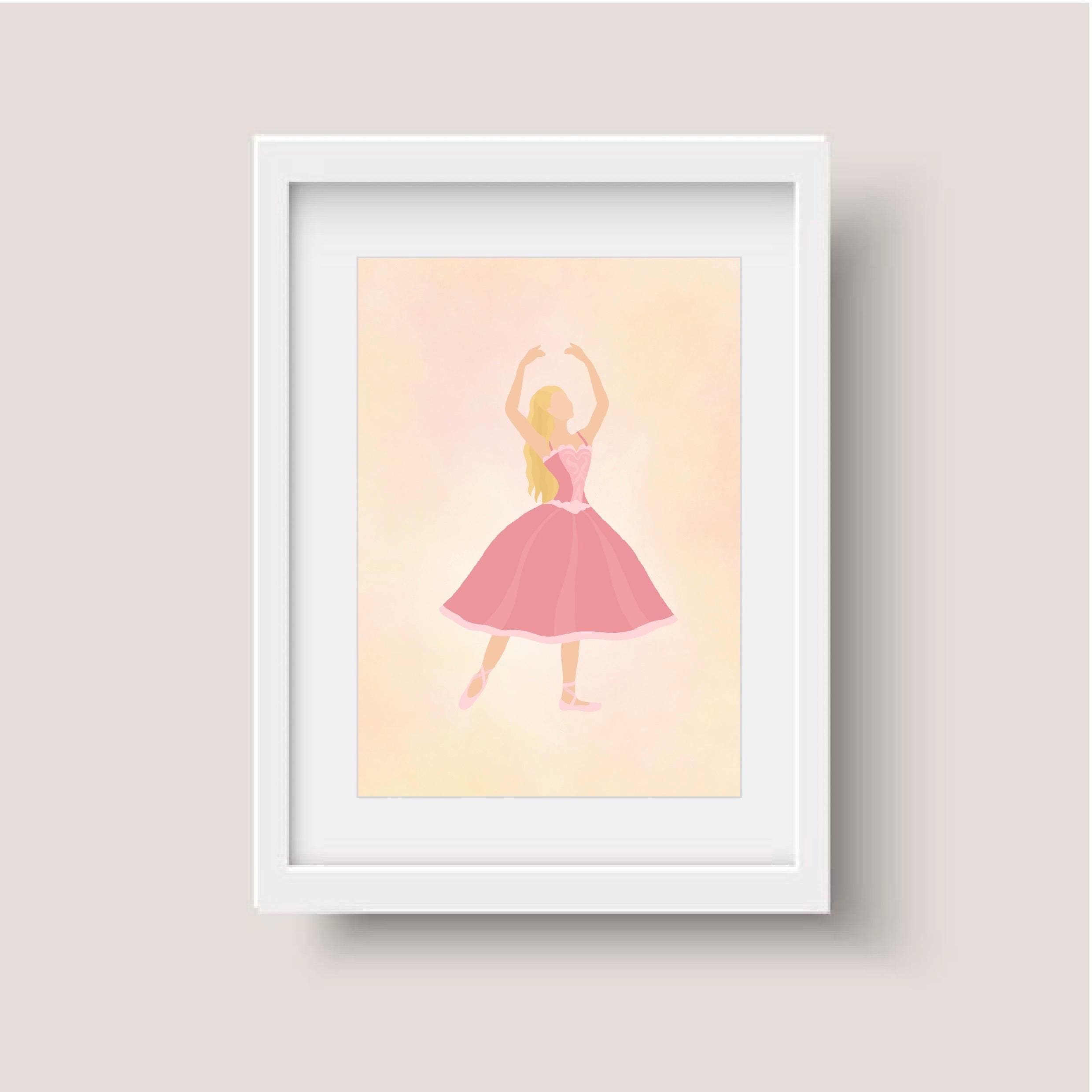 Barbie Ballet Print | Barbie and the Nutcracker | Barbie Movie | Dancer ...