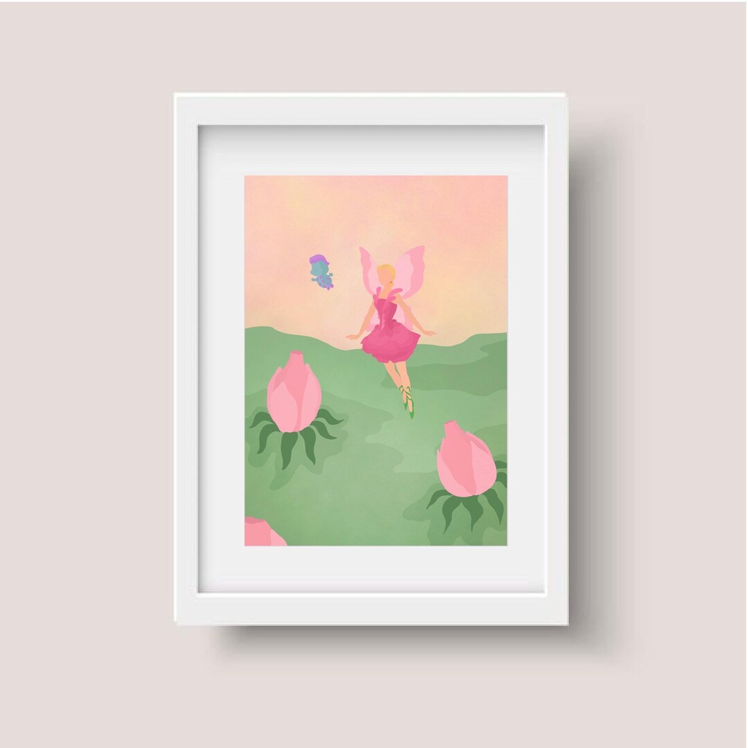 Barbie Fairytopia Inspired Print | Barbie Wall Art | Old Barbie Movie ...