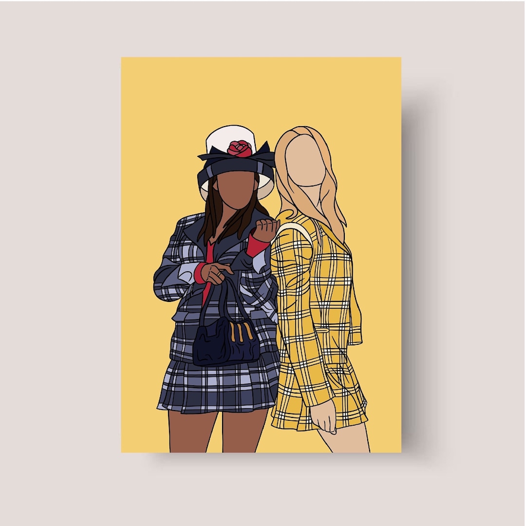 Clueless Inspired Digital, Printable Wall Art - Etsy