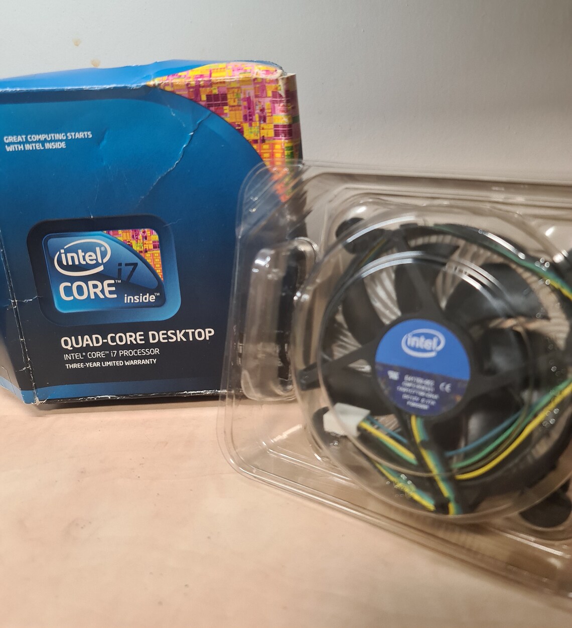 Vintage Intel Core i7-860 Box Retro Processor 2008 collect | Etsy