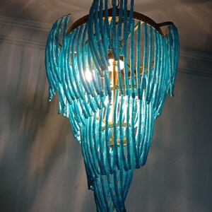 Art Deco Retro 80s Ceiling Pendant Light Vintage Chandelier Designed by ...