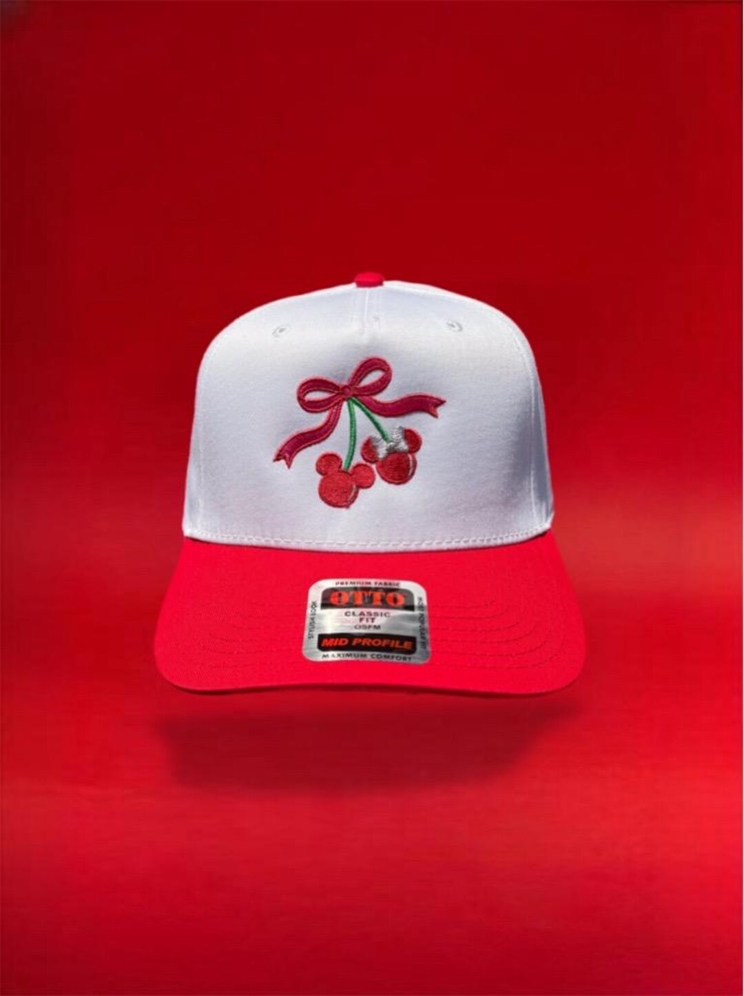 Mickey Cherries Hat - Etsy