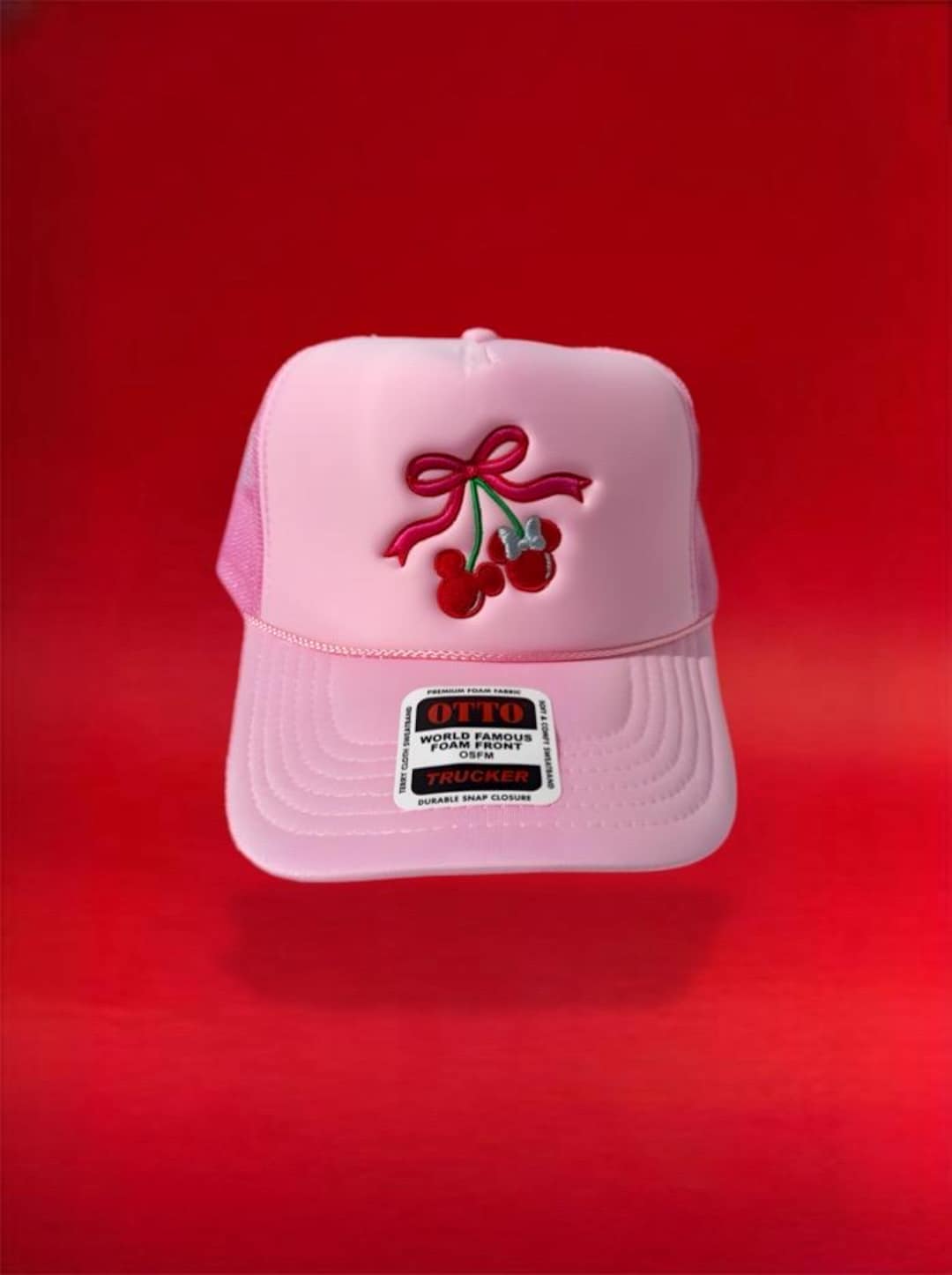 Mickey Cherries Hat - Etsy