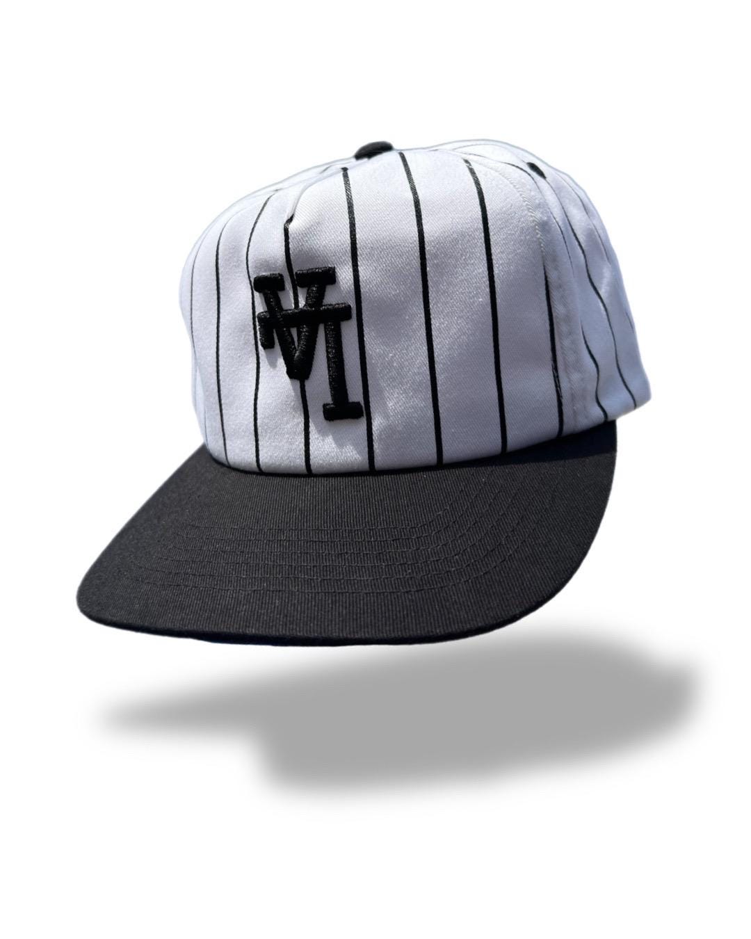 Upside Down LA Logo on Unstructured Vintage Pinstripe Snapback - Etsy
