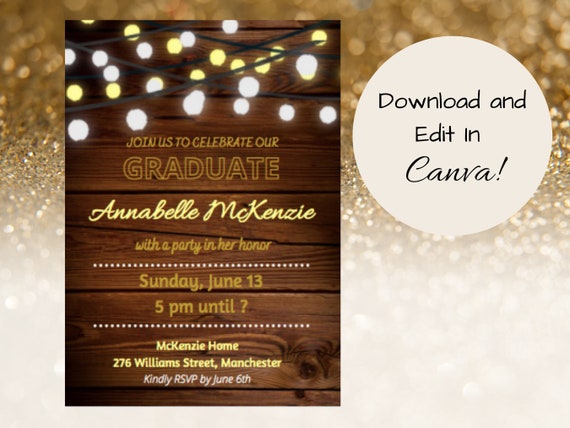 Graduation Invitation Graduation 2021 Graduation | Etsy