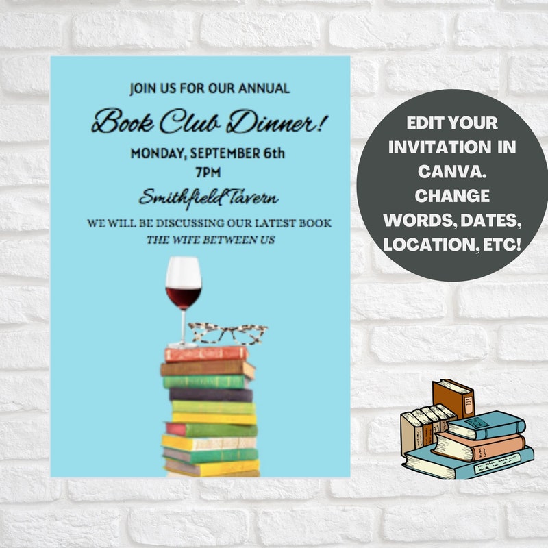 Book Club - Etsy