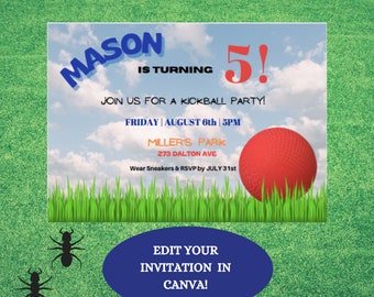 Dodgeball Birthday Party - Etsy