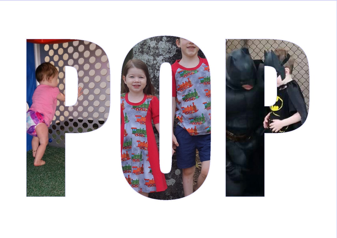 Pop Cutout DIY Digital File Svg, Pdf, Png - Etsy