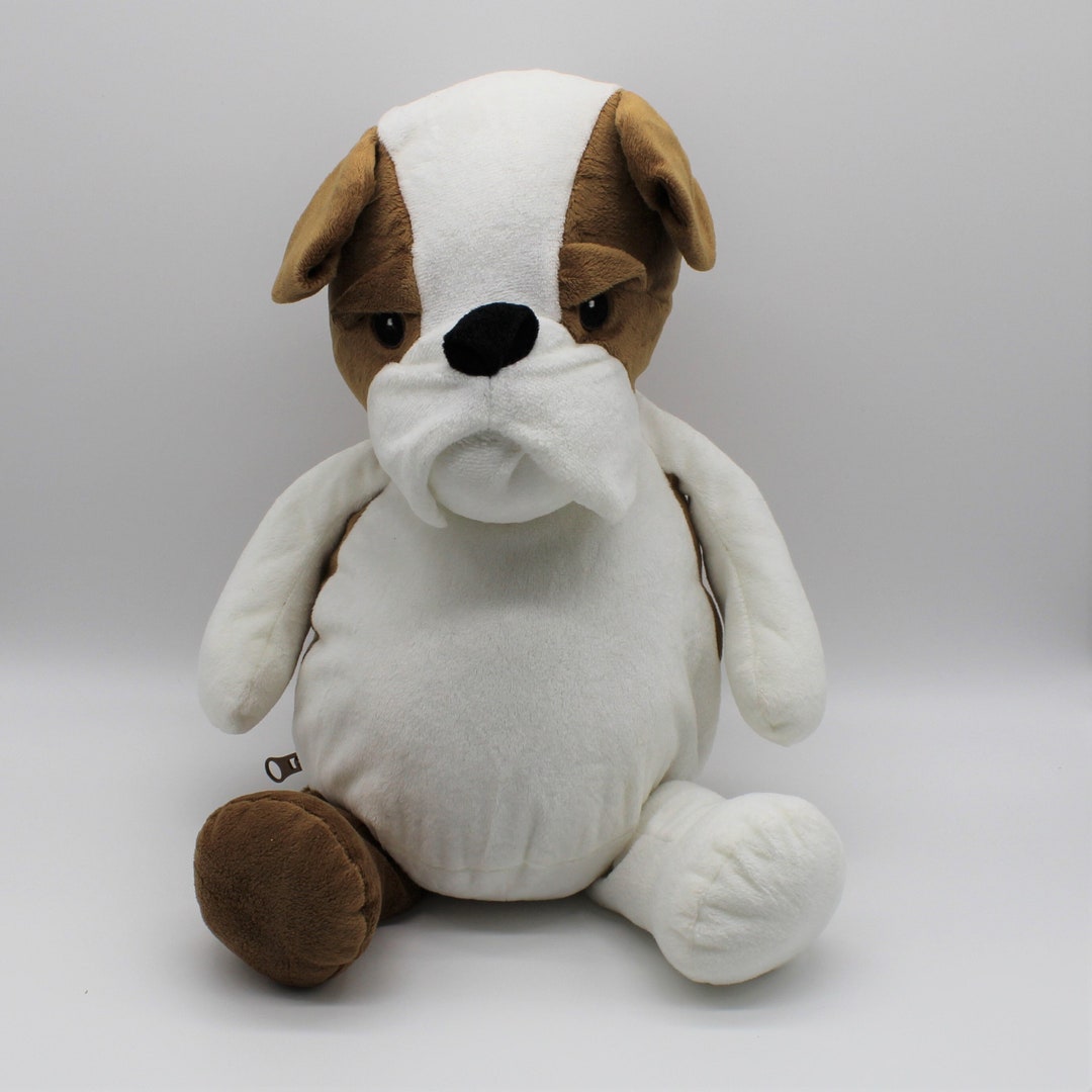 Personalized Cuddly Toy, Dog, Plush Toy, for Birth, Baptism, Christmas ...