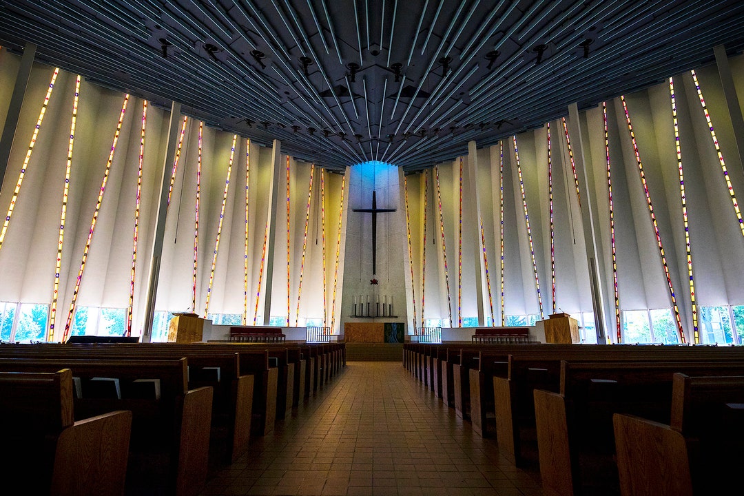 Christ Chapel Print | Gustavus Adolphus College, Spiritual Wall Art - Etsy