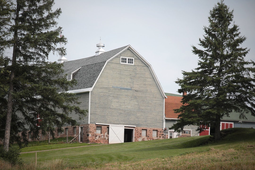 Weathered Grey Country Barn Photo,rustic Barn Photo,modern Farmhouse ...