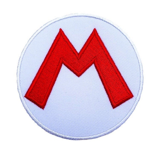 Mario M Logo Svg - Etsy