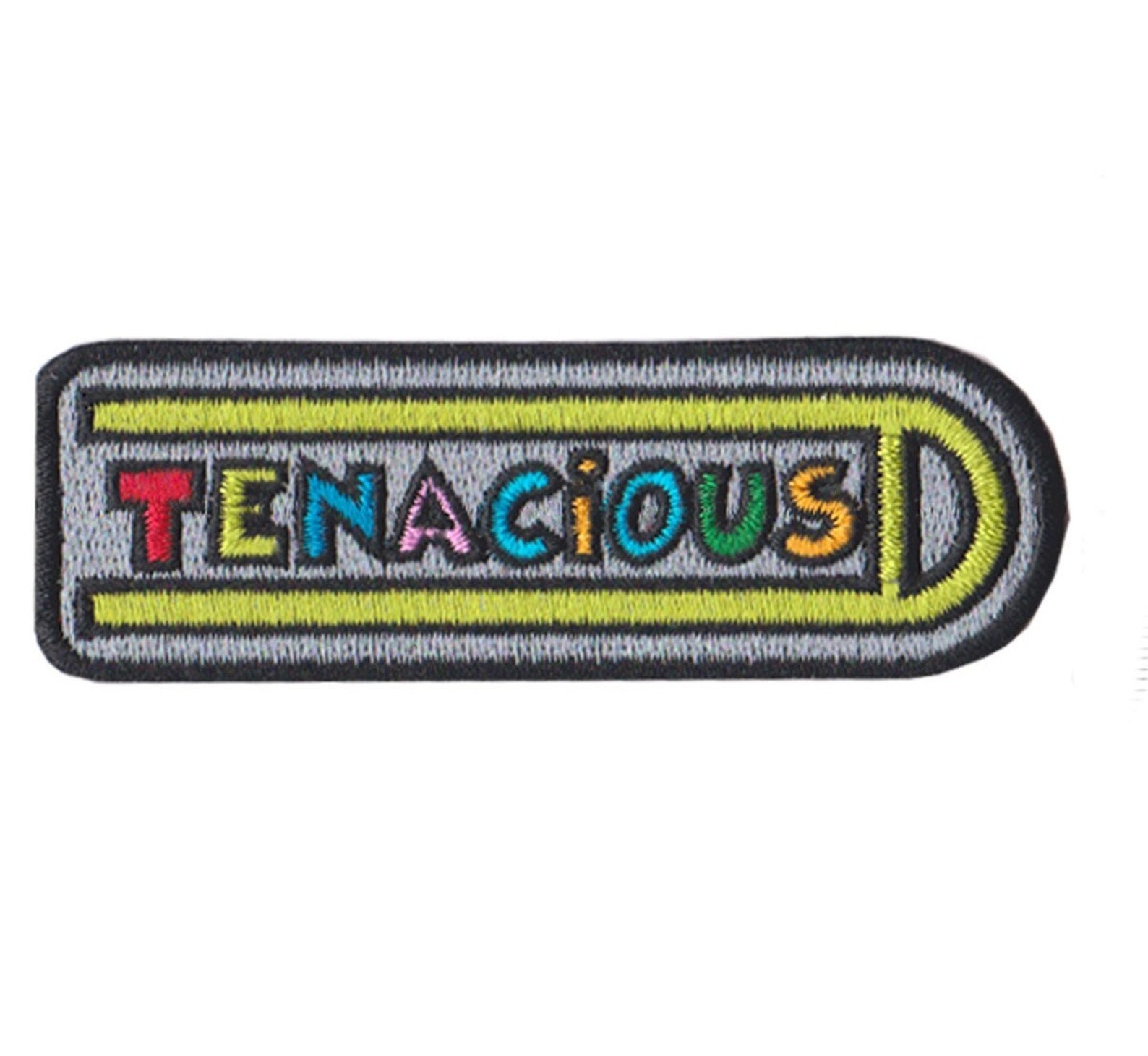 Tenacious D Patch 3.5 Inch Embroidered Iron/Sew-On Badge | Etsy