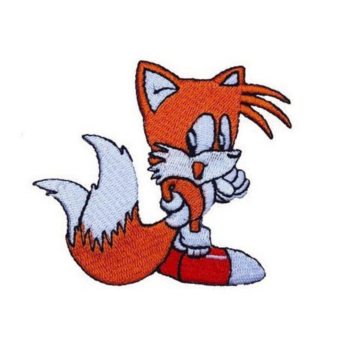 Tails Patch (3 Inch) Embroidered Iron-on / Sew-on Badge Costume ...