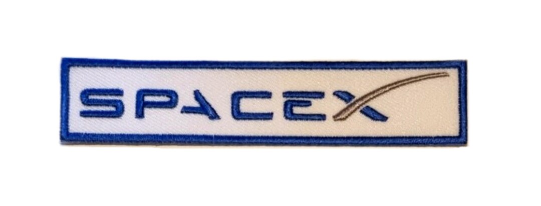 NASA Spacex Logo Patch (4 Inch) Iron/sew-on Badge DM-2 Space Mission ...