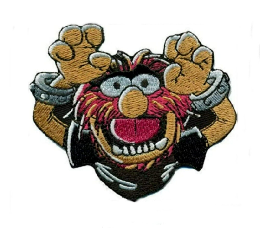 Animal Patch (3.25 Inch) Embroidered Iron or Sew-on Badge Monster ...