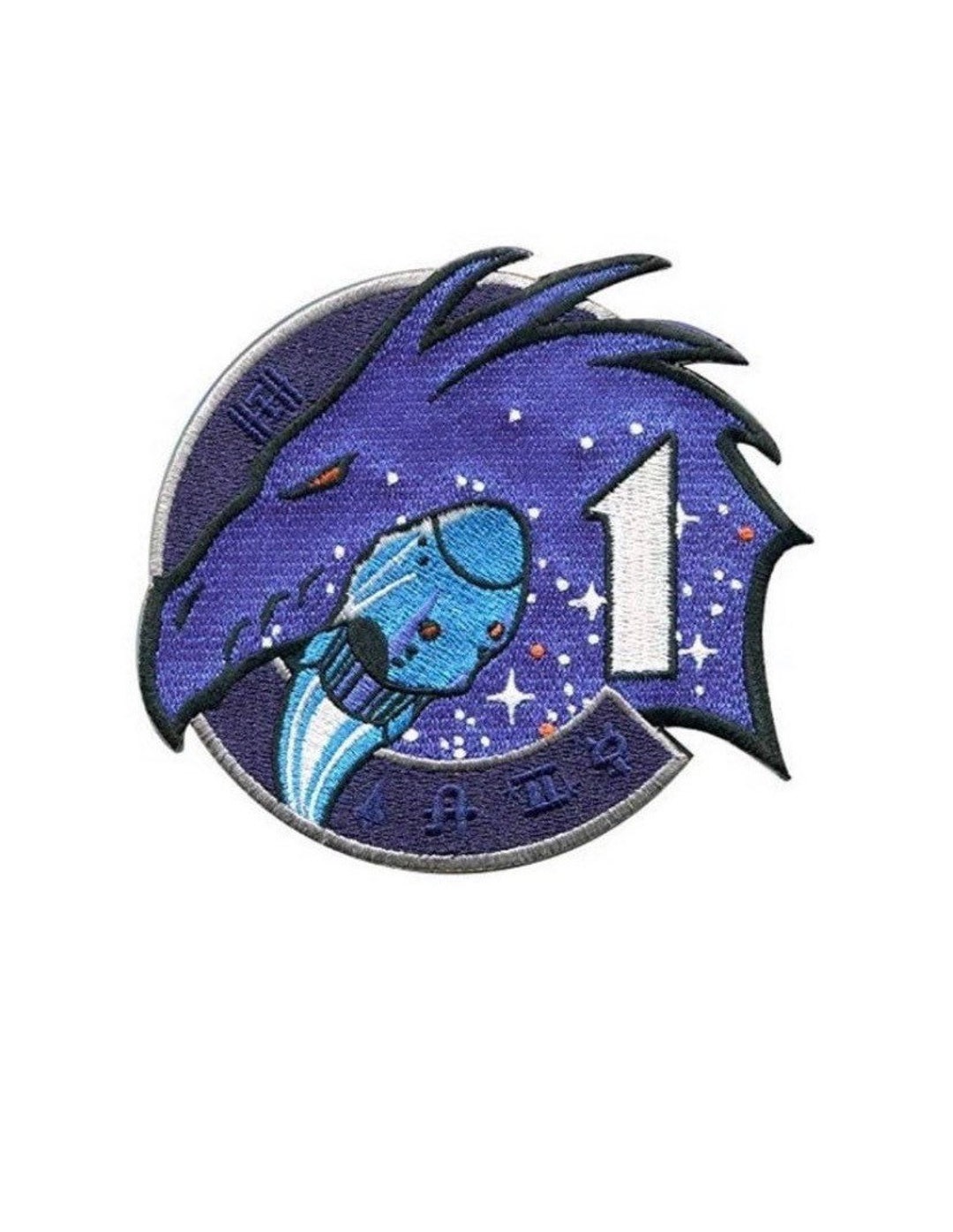 Spacex Crew-1 ISS Mission Patch (4 Inch) Iron-on Badge Astronaut Suit ...