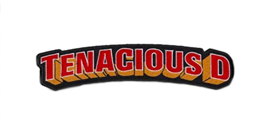 Tenacious-d Patch (4 Inch) Iron-on Badge Jack Black Rock Band Concert ...