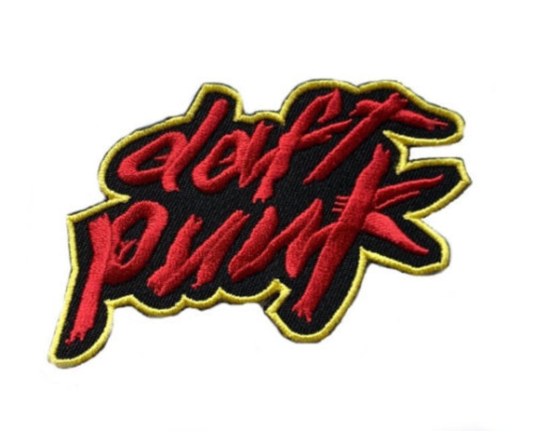 XL D-aft Punk Patch (8.5 Inch) Embroidered Iron/sew-on Badge Souvenir ...