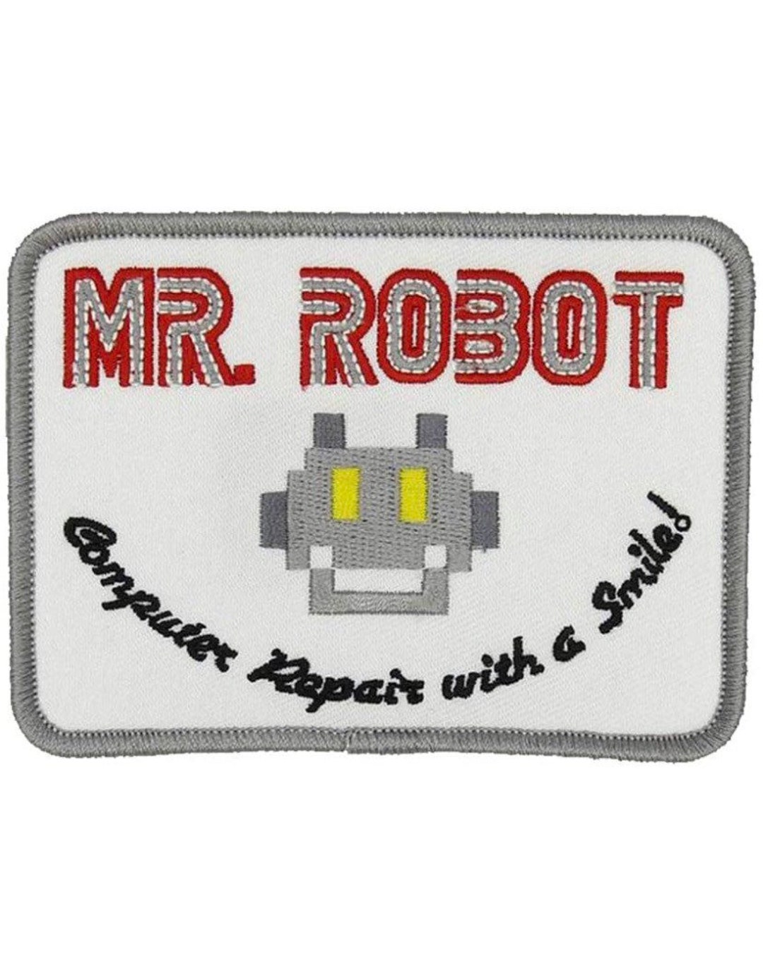 Mr-robot Fsociety Patch (4 Inch) Embroidered Iron/sew-on Badge Computer ...