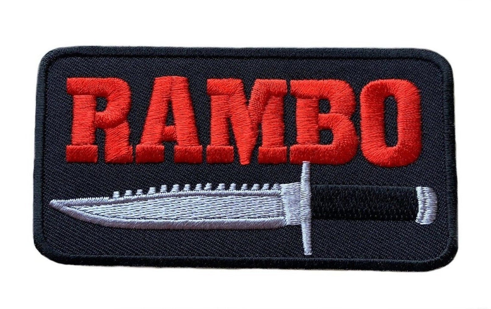 Rambo Patch (3.75 Inch) Embroidered Iron-on/sew-on Badge Movie Costume ...