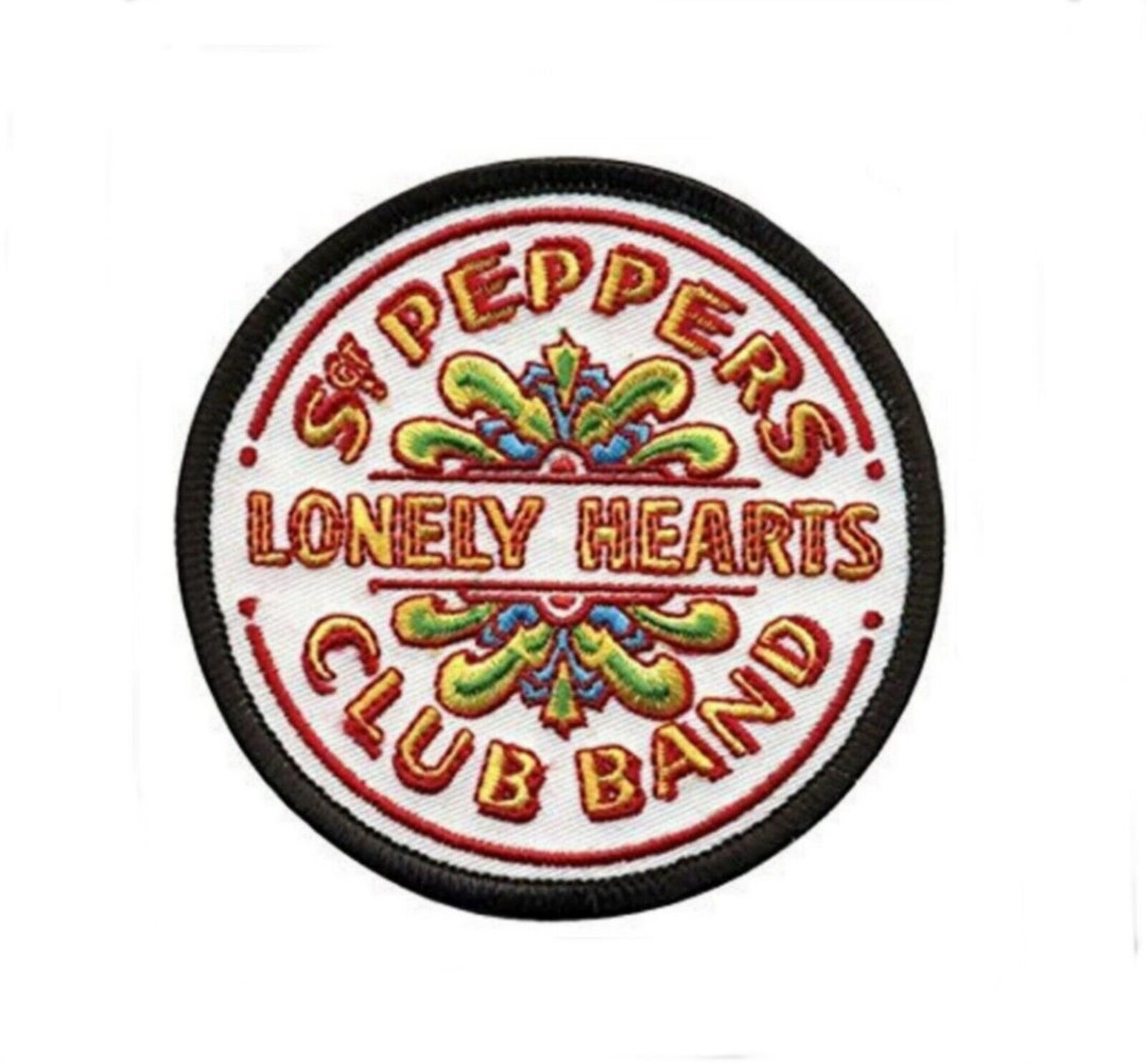 The Beatles Patch 3.5 Inch Sgt Pepper's Lonely Hearts Club Band ...