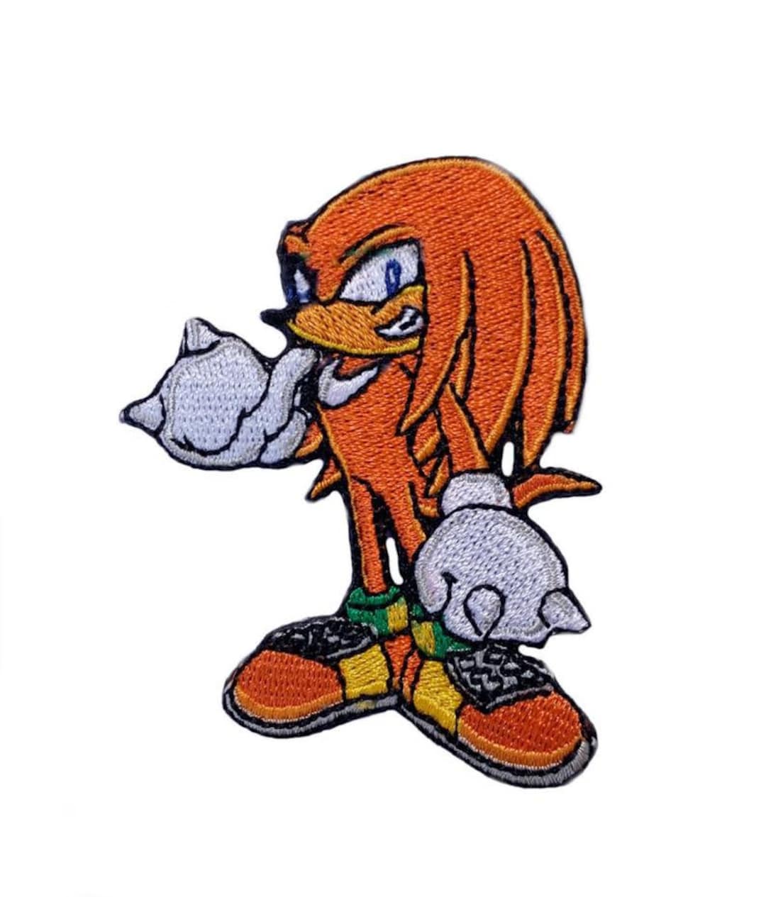 Knuckles the Echinda Patch (3 Inch) Embroidered Iron/sew-on Badge ...