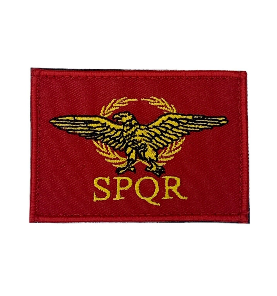 SPQR Ancient Roman Empire Lost Legion Patch (3 Inch) Iron/sew-on Badge ...