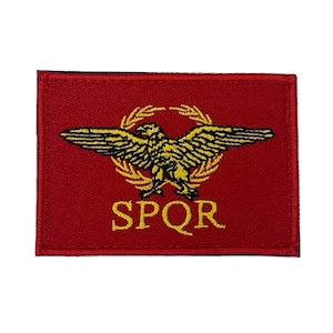 SPQR Ancient Roman Empire Lost Legion Patch (3 Inch) Iron/sew-on Badge ...