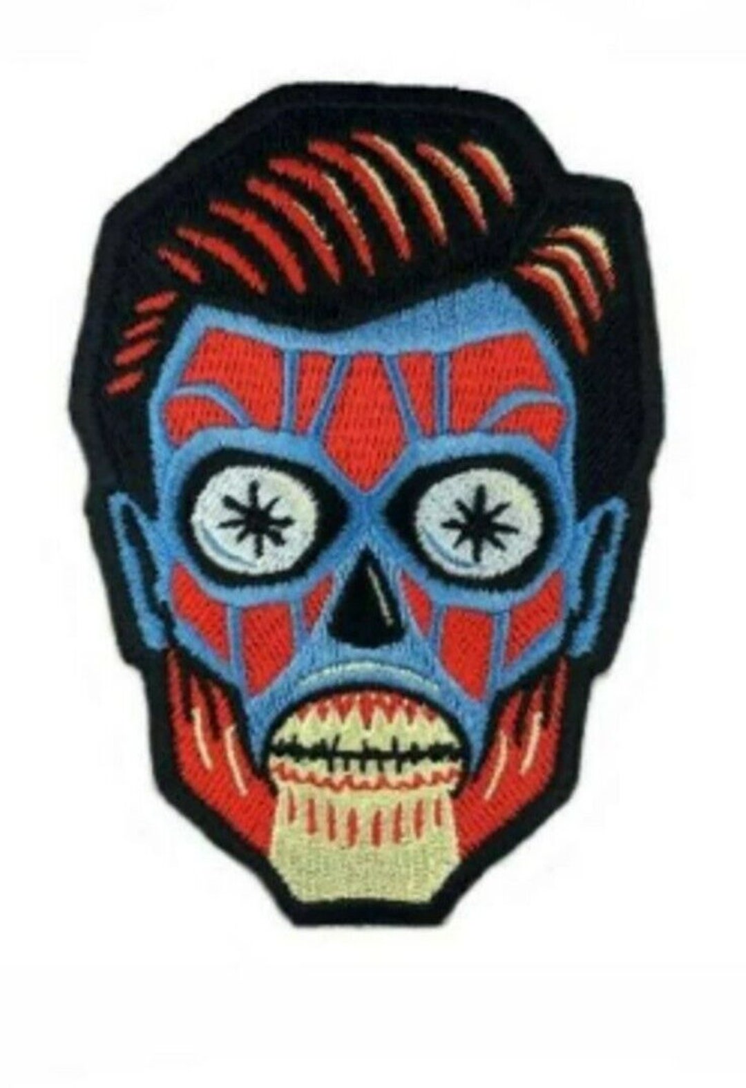 They Live Logo (3.5 Inch) Iron/sew-on Badge Classic Horror Movie Sci-fi ...