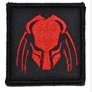 Predator Patch (2 Inch) Embroidered Velkro (hook + Loop) Morale ...