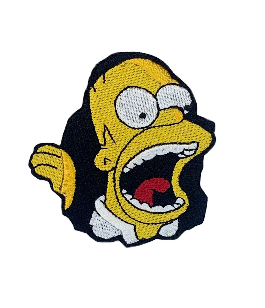 Homer Patch (2.75 Inch) Iron-on Bad Eat Scream Food Rockabilly Tattoo ...