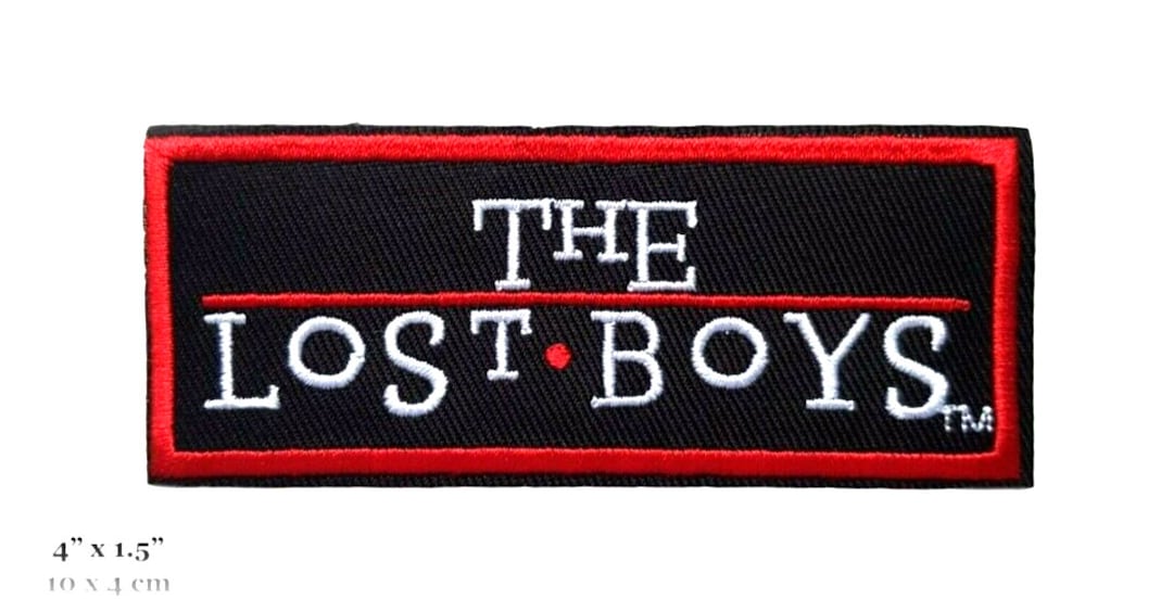 The Lost Boys Patch (4 Inch) Iron/sew-on Badge Retro Vampire Classic ...