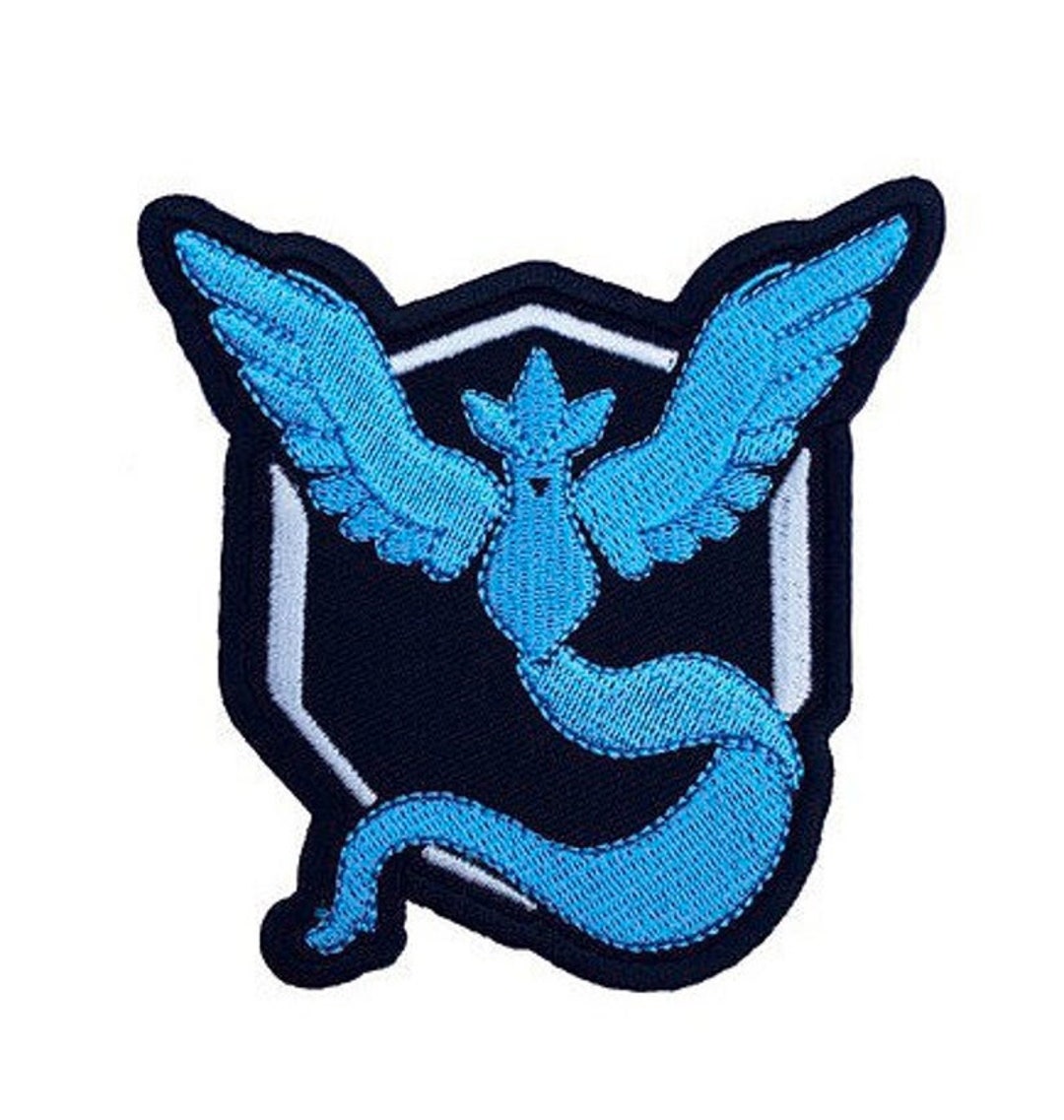 Team Mystic Patch (3 Inch) Embroidered Iron-on or Sew-on Badge Applique ...