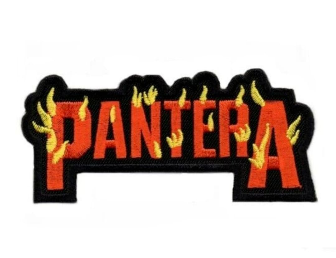 Pantera Patch (3.75 Inch) Embroidered Iron/sew-on Badge Heavy Groove ...