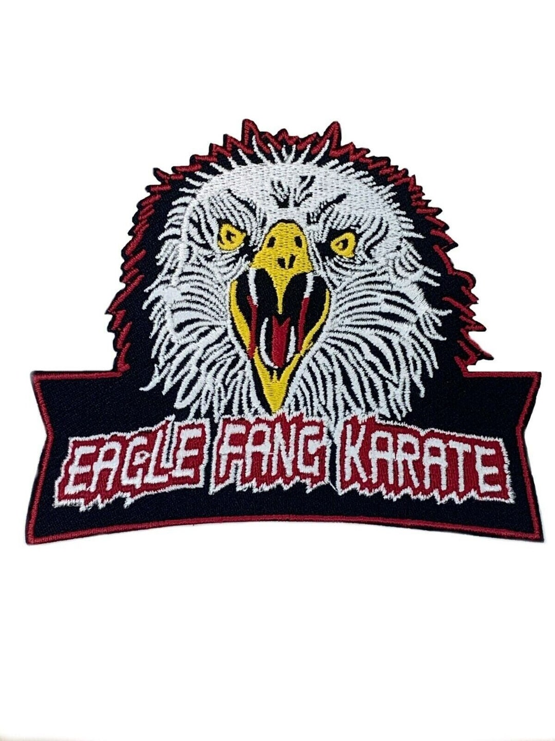 Eagle Fang Karate Patch (4.5 Inch) Iron/sew-on Badge Johnny's Dojo ...