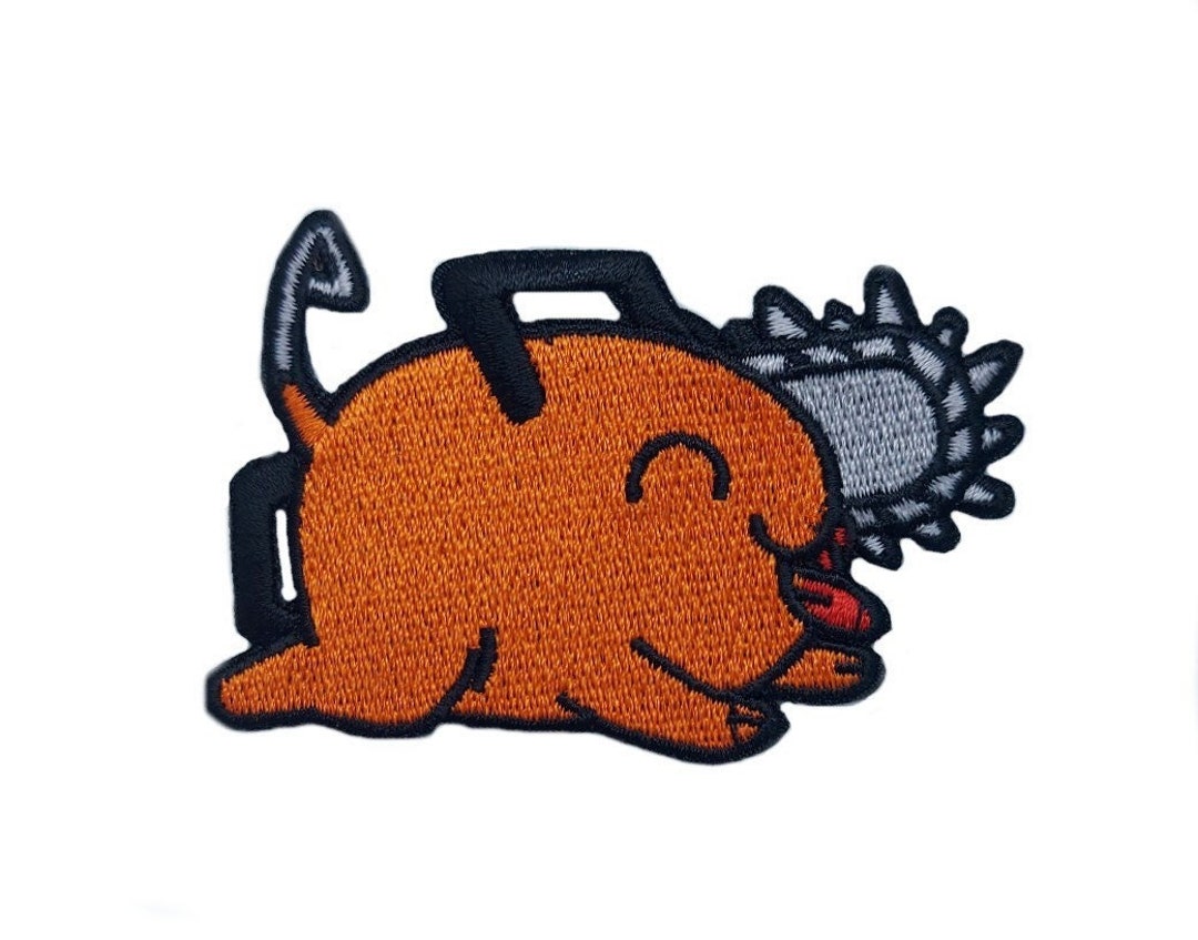 CSM Anime Inspired Patch (3 Inch) Embroidered Iron or Sew-on Badge ...