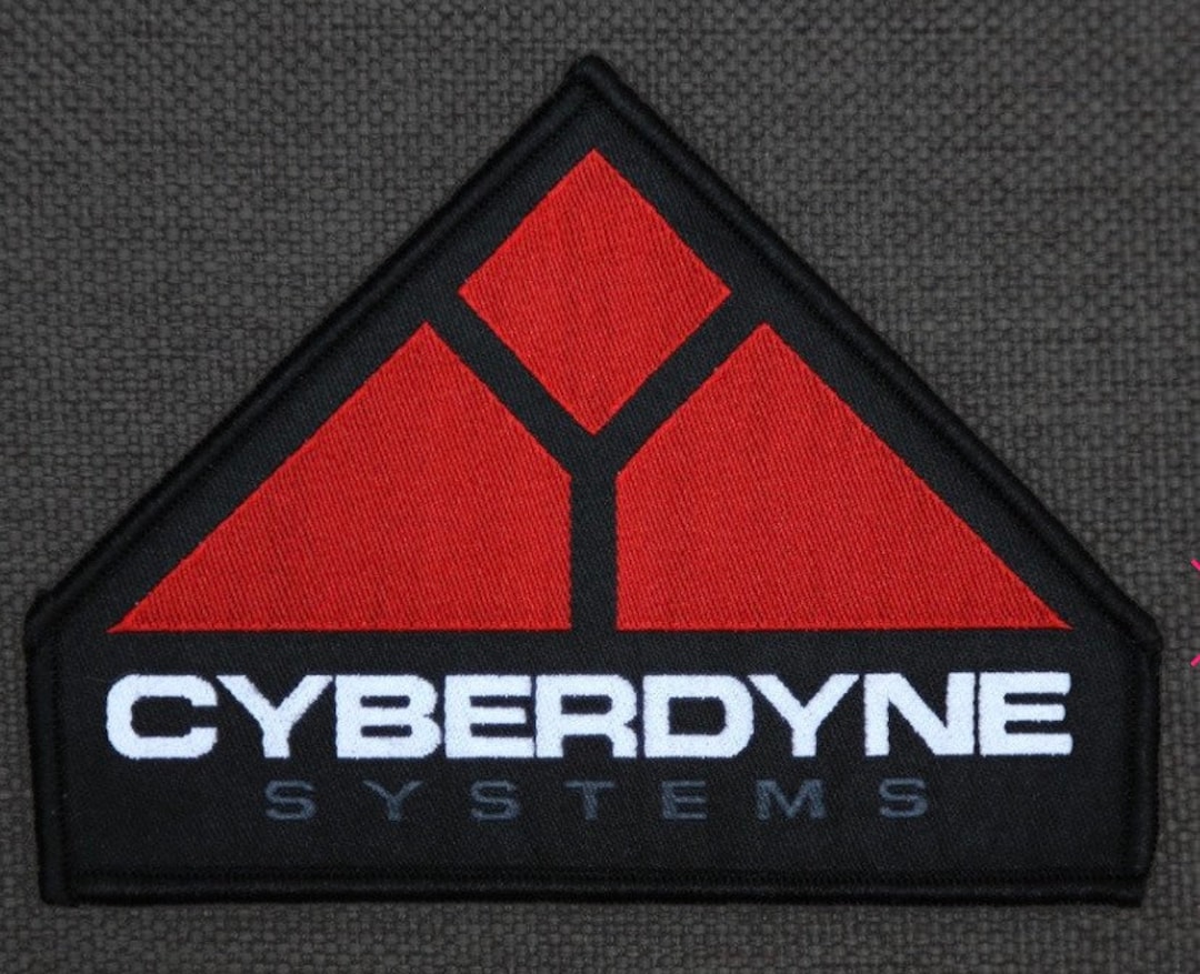 Terminator Patch (3 Inch) Cyberdyne Robot Embroidered Iron / Sew-on ...