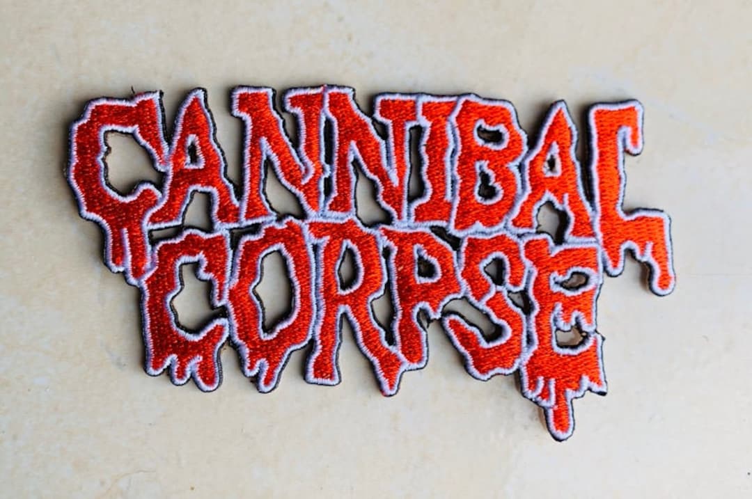 Cannibal Corpse Patch (4 Inch) Embroidered Iron / Sew on Badge American ...