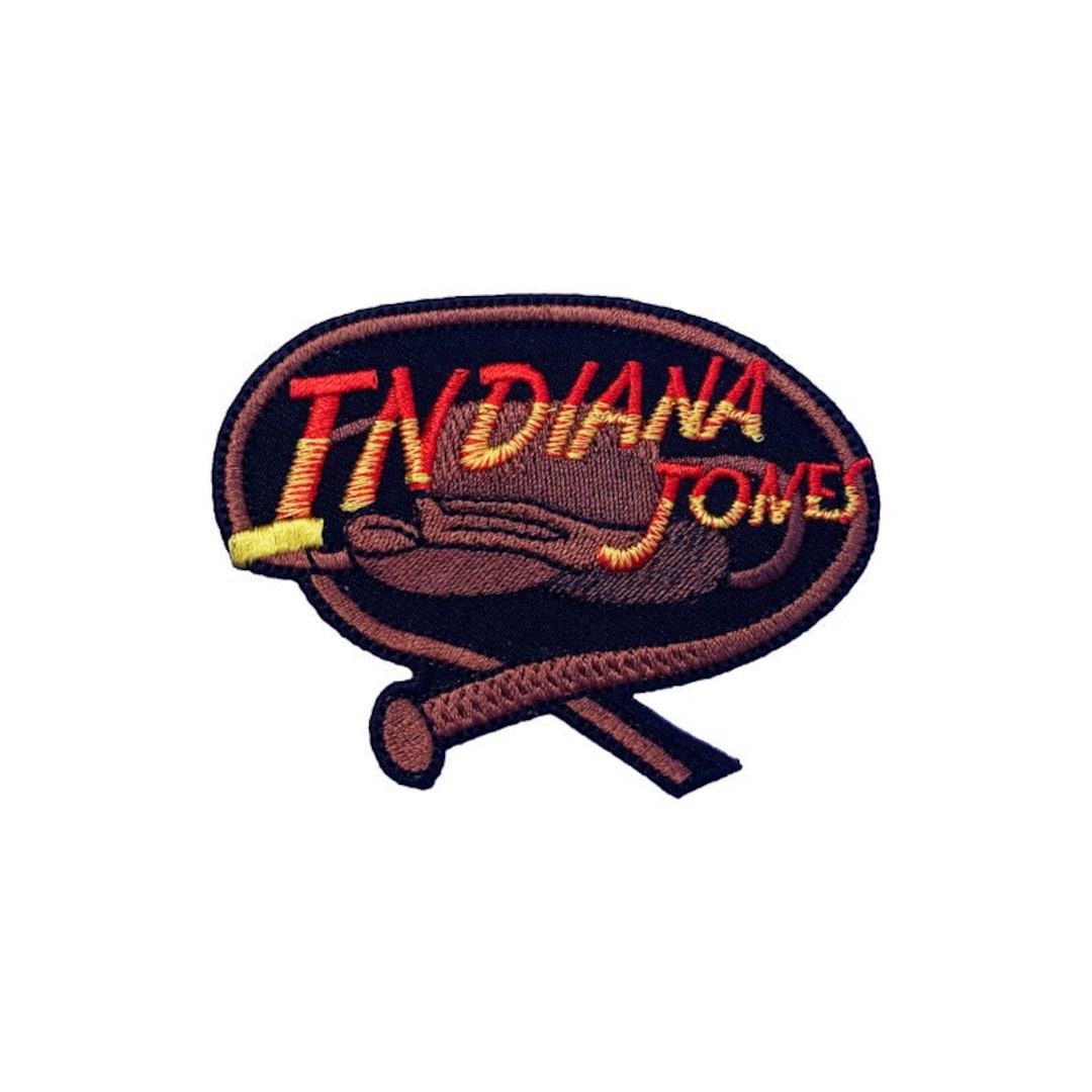 Indiana-jones Logo Patch 3 Inch Embroidered Iron or Sew-on - Etsy
