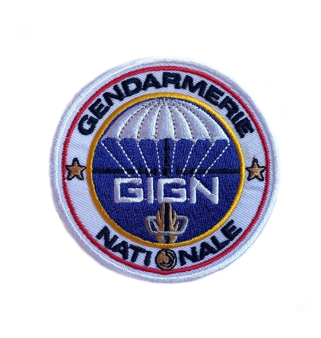 French Gendarmerie Nationale GIGN Patch 3 Inch Iron-on Badge R6S DIY ...