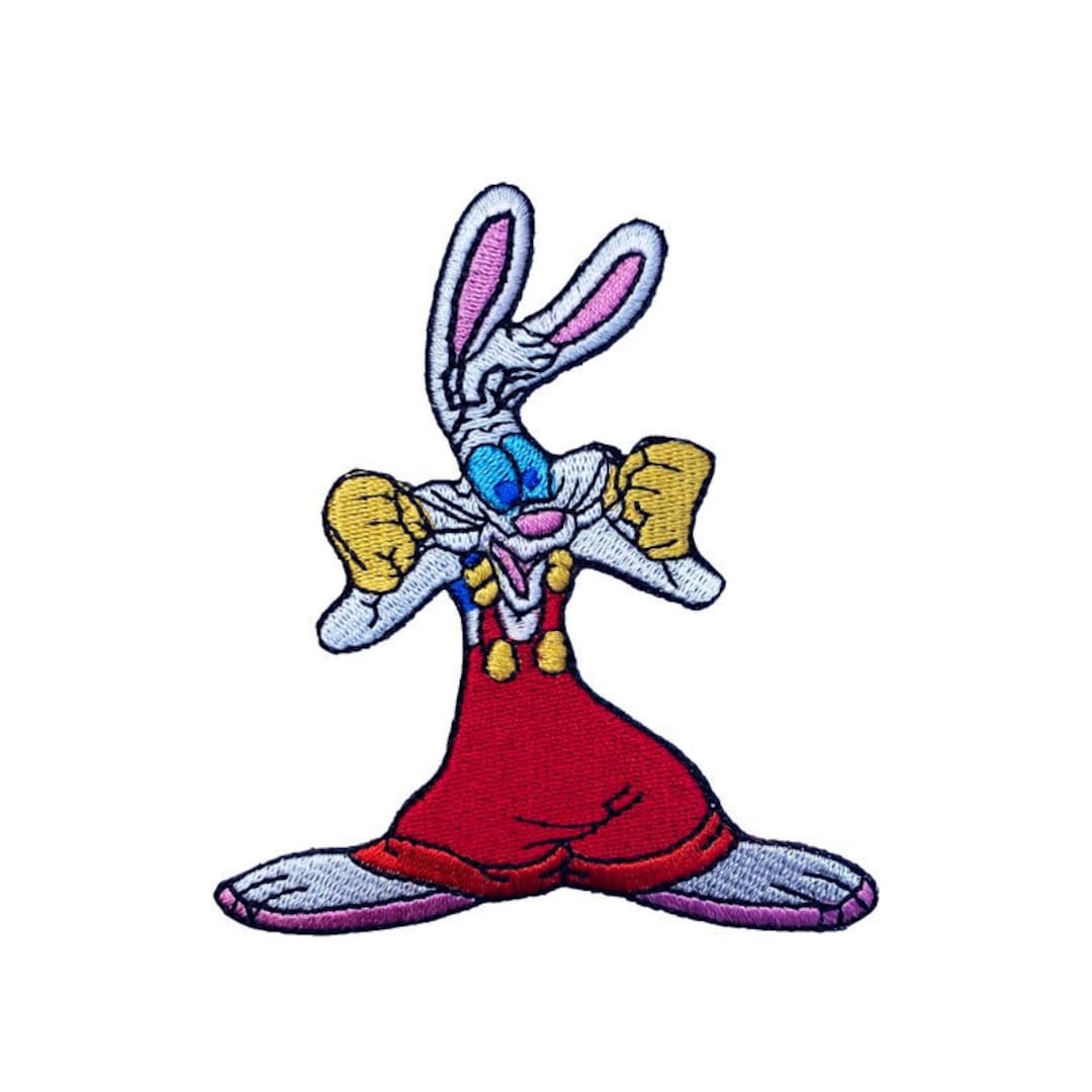 Who Framed Roger Rabbit Patch (3 Inch) Embroidered Iron/sew-on Badge ...