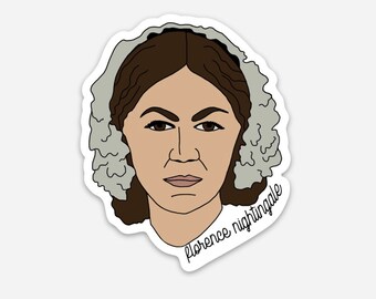 Individual Die Cut Heal Florence Nightingale She Series Sticker - Etsy