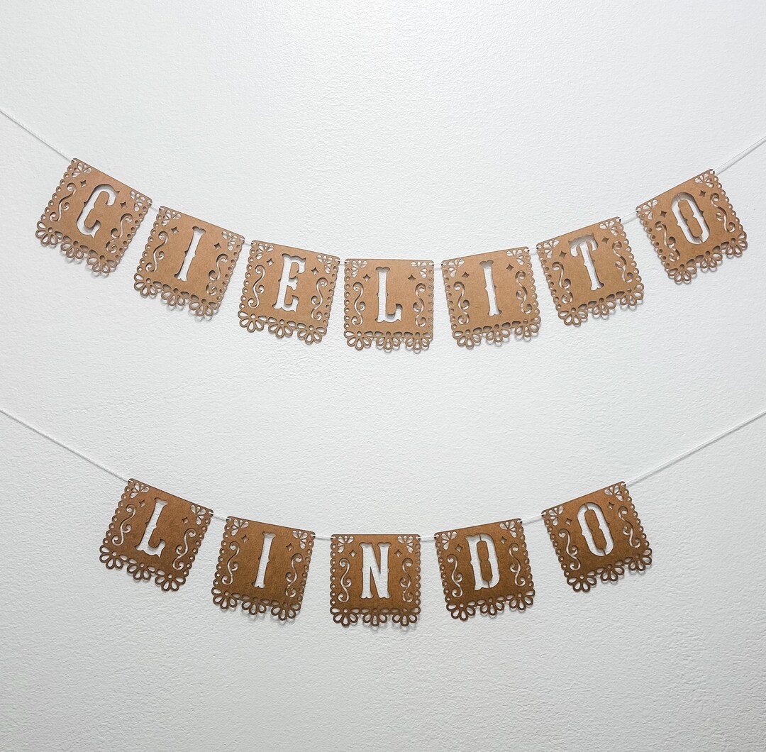 Custom Papel Picado Banner: Personalized Party Decoration - Etsy
