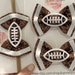 Glitter Football Hair Bows, Glitter Football, Girl Hair Bows, Girl Hair ...