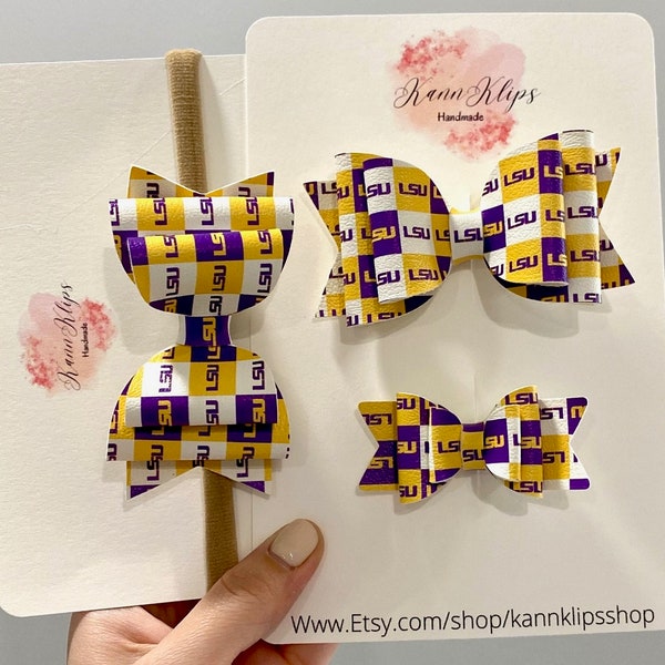 Lsu Headband - Etsy